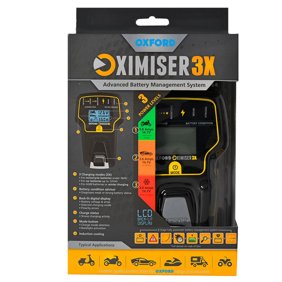 Oximiser 3X Advanced Battery Management System Battery Charger